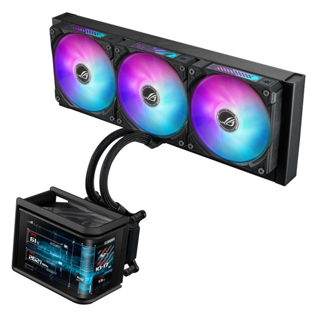 ASUS ROG Ryuo IV SLC 360 ARGB Liquid CPU Cooler - ROG RYUO IV SLC 360 ...