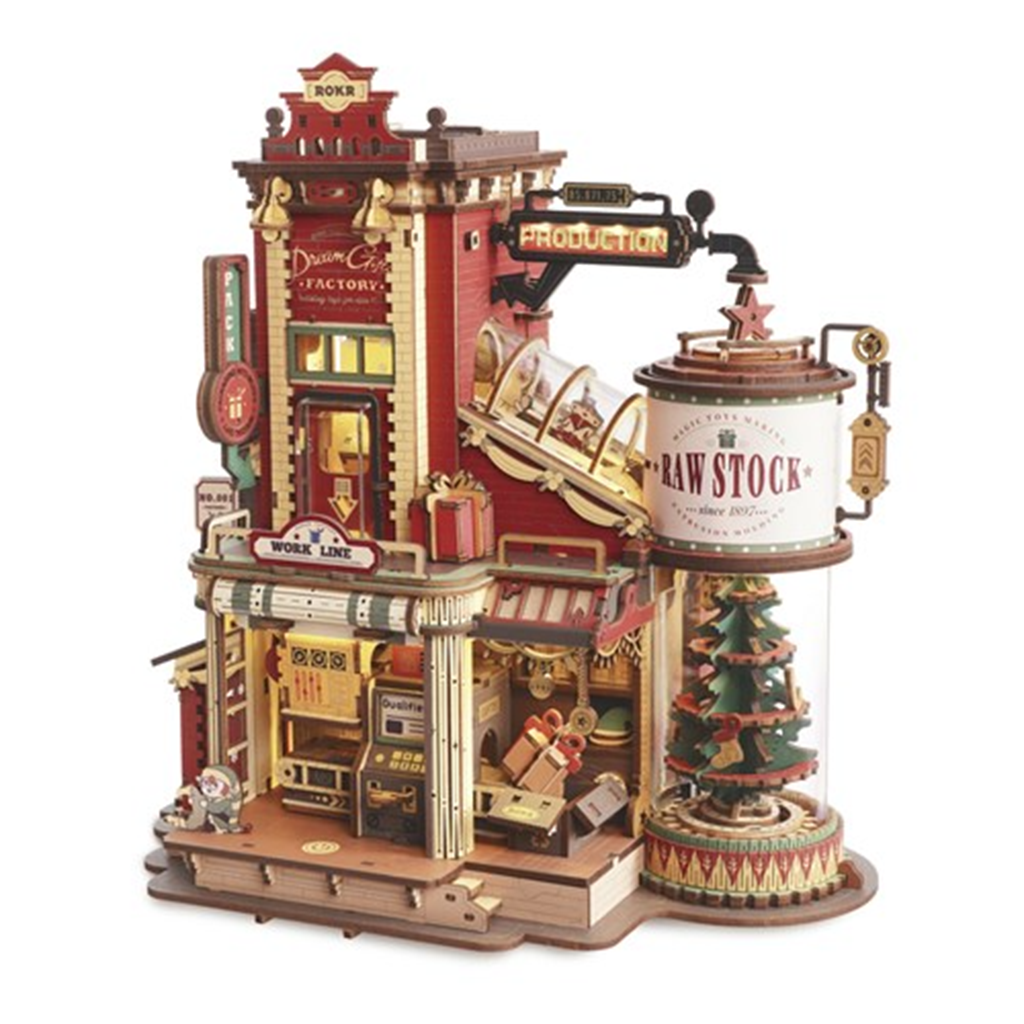 ROKR Dream Gift Factory Wooden Music Box - KJ9082 | Mwave