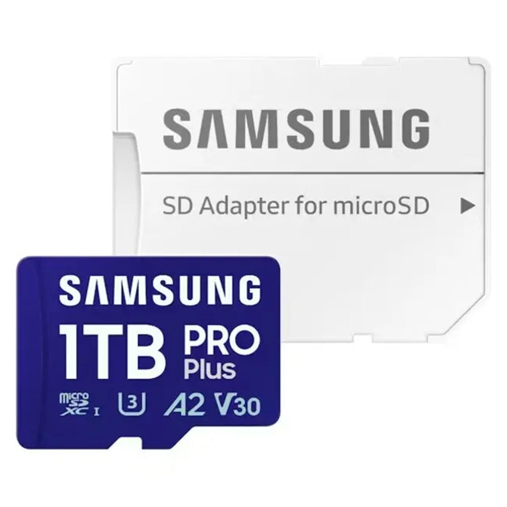 Samsung 1TB PRO Plus microSDXC V30 A2 U3 Memory Card - 180MB/s - MB ...