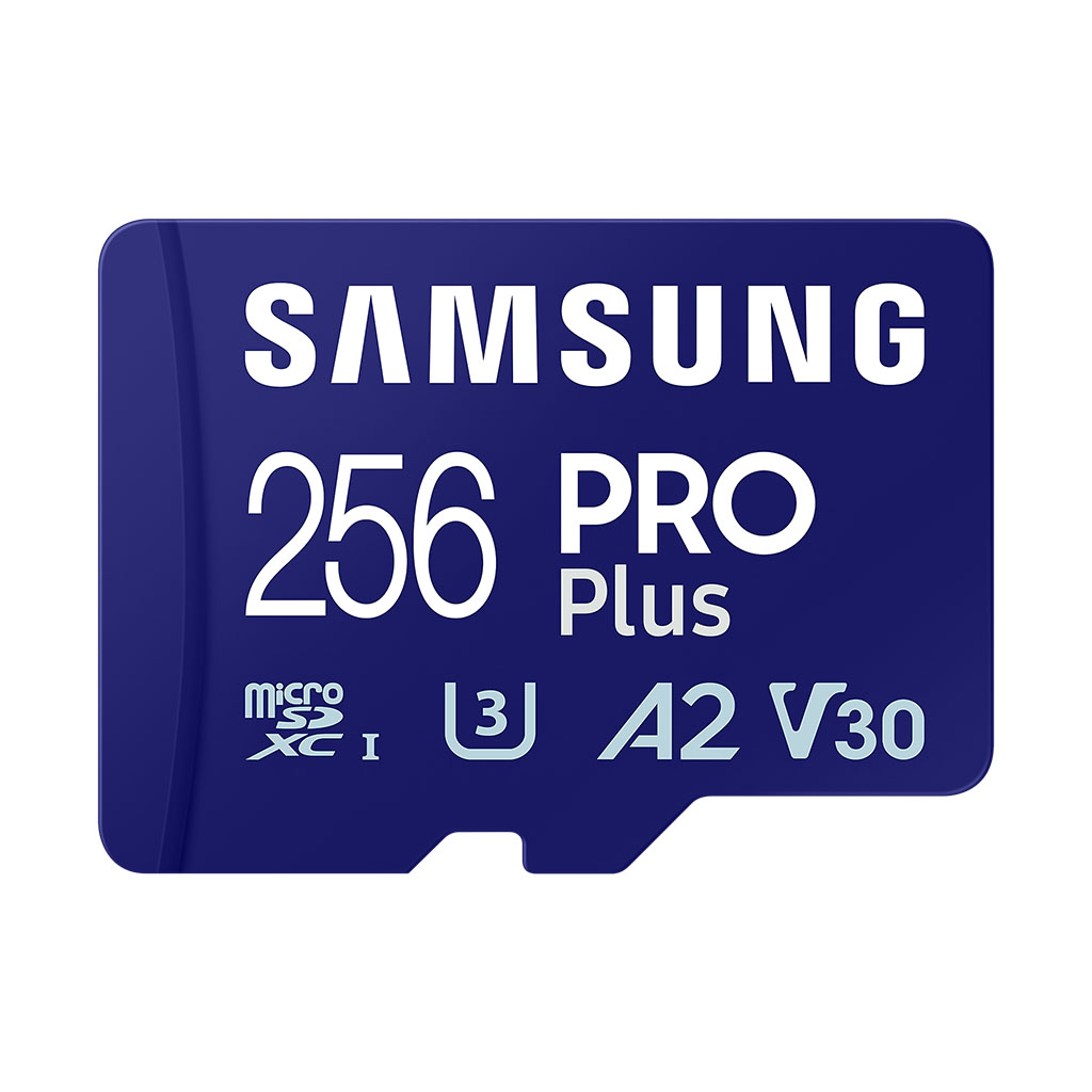 Samsung 256GB PRO Plus microSDXC V30 A2 U3 Memory Card - 180MB/s ...