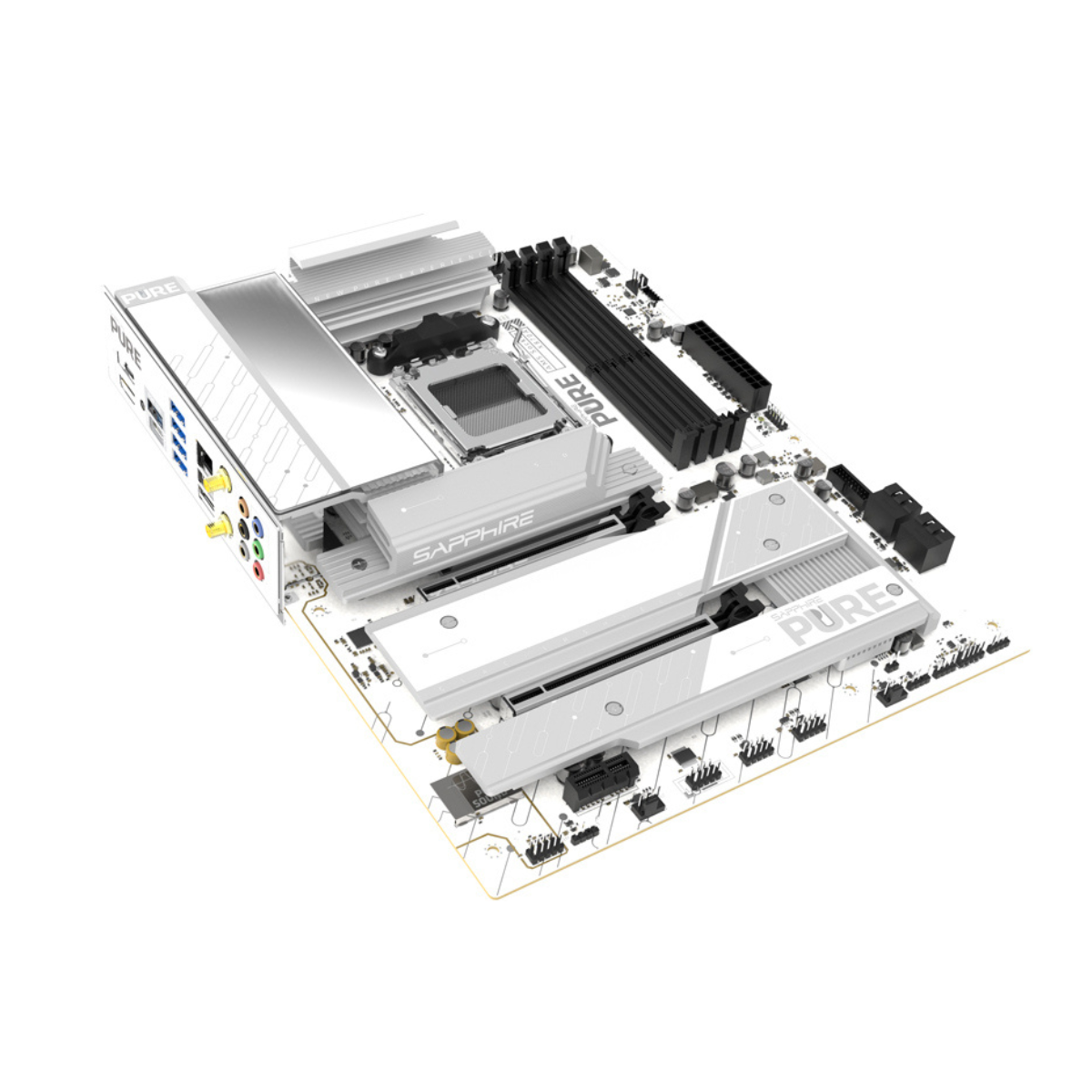 SAPPHIRE PURE X870A WIFI7 - 52122-02-40G | Mwave