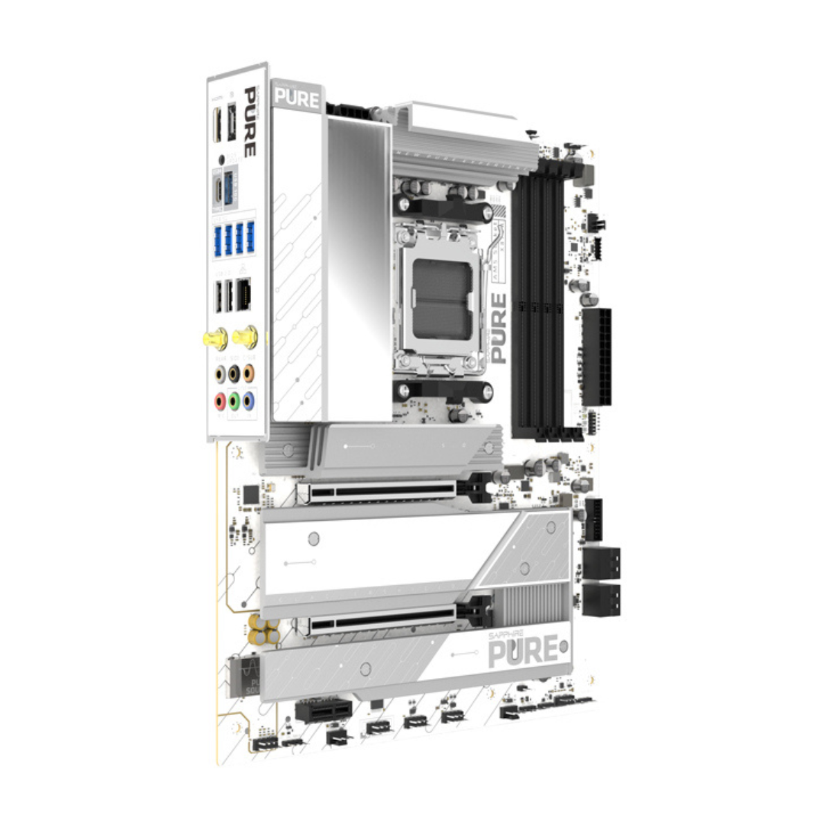 SAPPHIRE PURE X870A WIFI7 - 52122-02-40G | Mwave