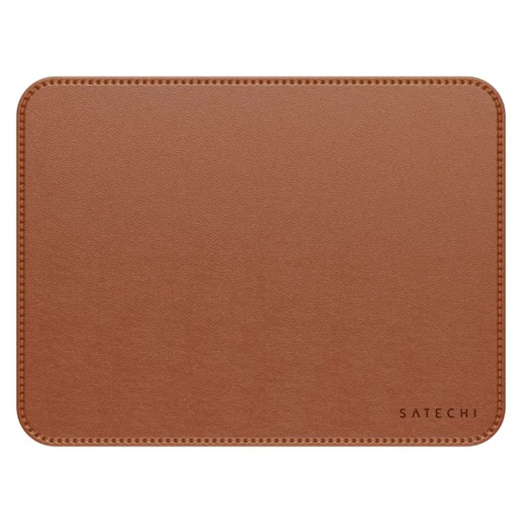 Satechi Vegan-Leather Premium Mouse Pad - Brown - ST-LMPN | Mwave