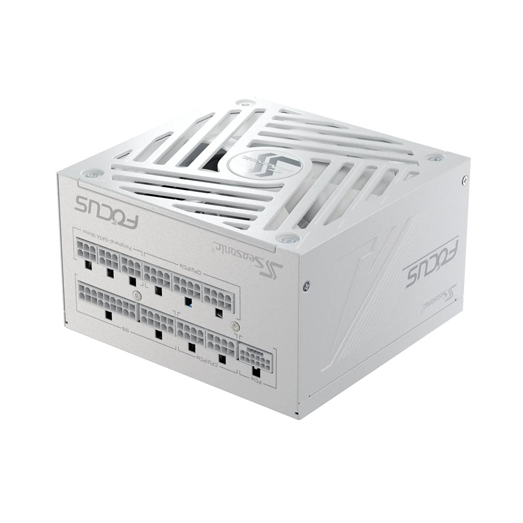Seasonic FOCUS GX ATX 3 850W 80+ Gold Fully Modular Power Supply - White - Focus GX-850 V4 WHITE ...