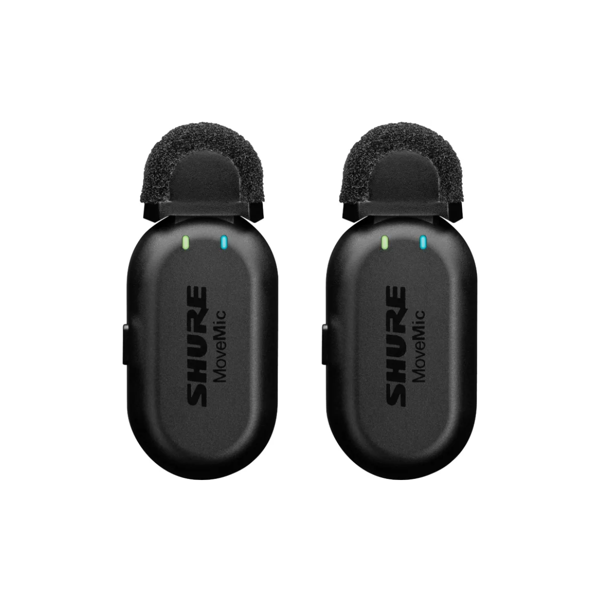 Shure MoveMic Two Receiver Kit - Two-Channel Wireless Lavalier ...