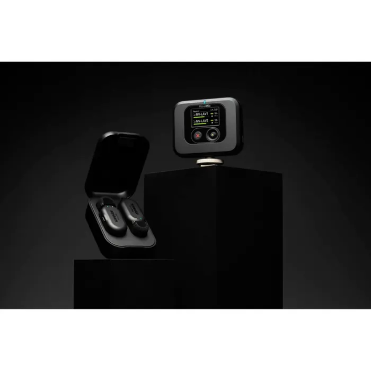 Shure MoveMic Two Receiver Kit - Two-Channel Wireless Lavalier ...
