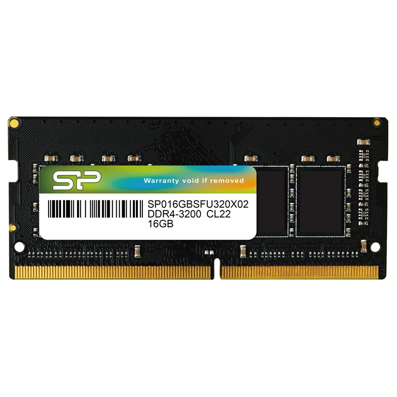 Silicon Power 16GB (1x 16GB) DDR4 3200MHz SODIMM Laptop Memory ...