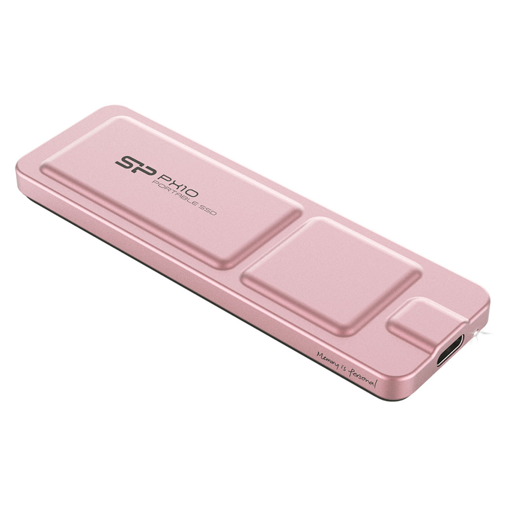 Silicon Power PX10 4TB USB-C Portable SSD - Pink - SZ040TBPSDPX10CPAU ...