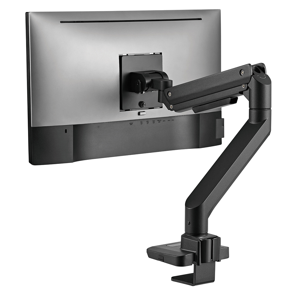 SilverStone ARM14 Monitor Arm w/ Heavy Duty Gas Spring design 17" to 49 ...