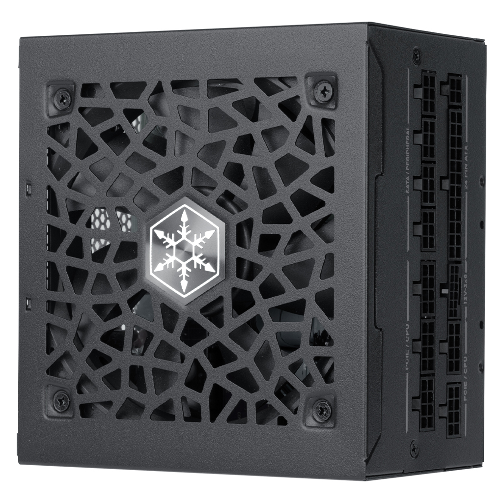 SilverStone HELA 850R 850W 80+ Platinum PCIe 5.0 ATX 3.1 Modular Power ...