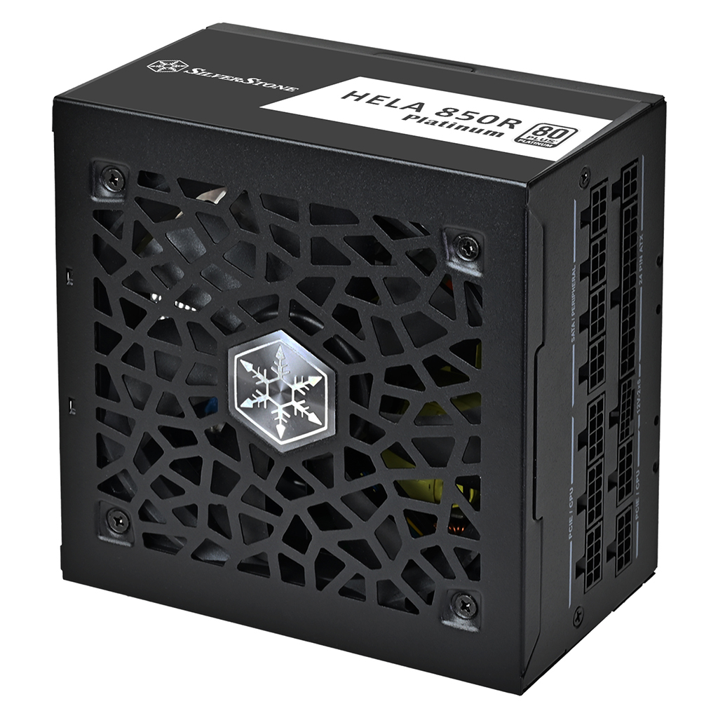 SilverStone HELA 850R 850W 80+ Platinum PCIe 5.0 ATX 3.1 Modular Power ...