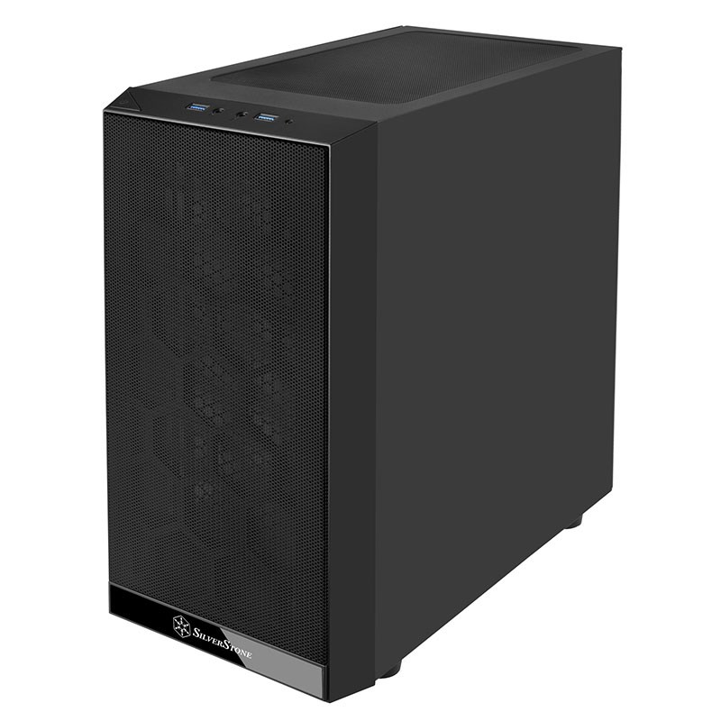 SilverStone Precision PS15 PRO ARGB Tempered Glass ARGB Micro-ATX Case ...