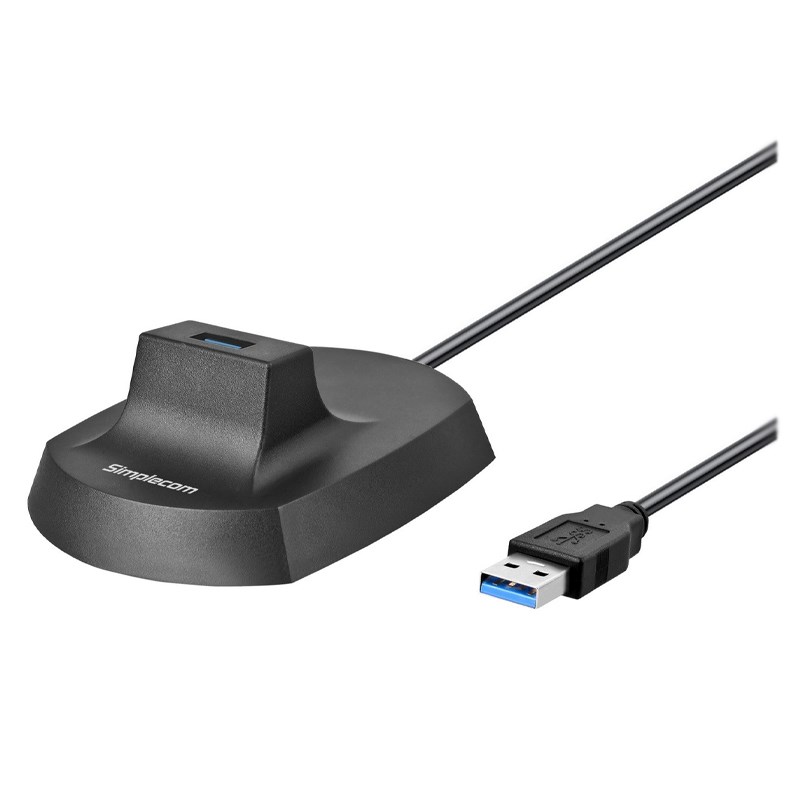 Simplecom 1.0m USB 3.0 Type-A Extension Cable with Cradle Stand - CA311 ...