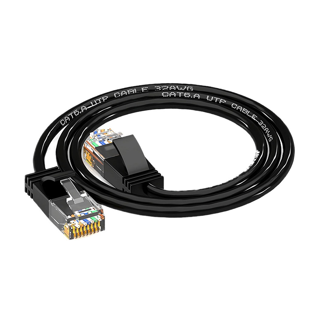 Simplecom - 5m - Cat6A Ultra Slim Flexible UTP Ethernet Cable - CAE650 ...