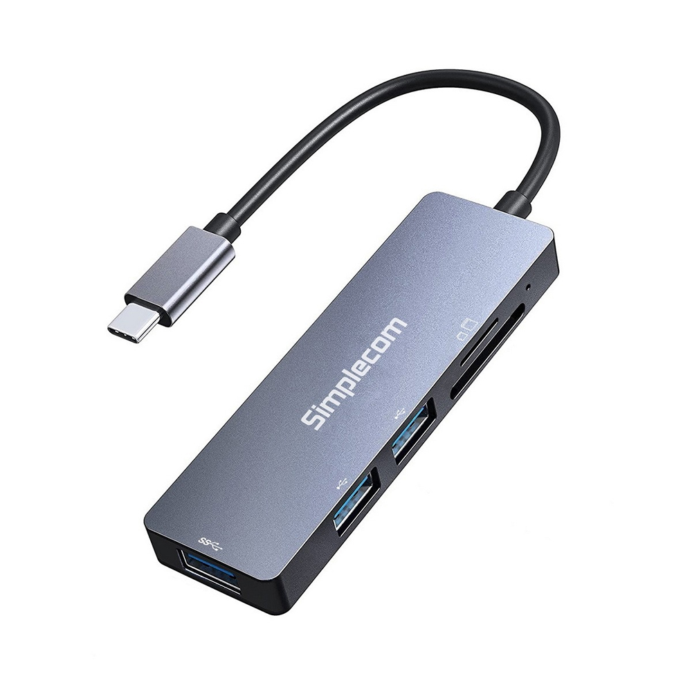Simplecom CH255 USB-C 5-in-1 Multiport Adapter - CH255 | Mwave