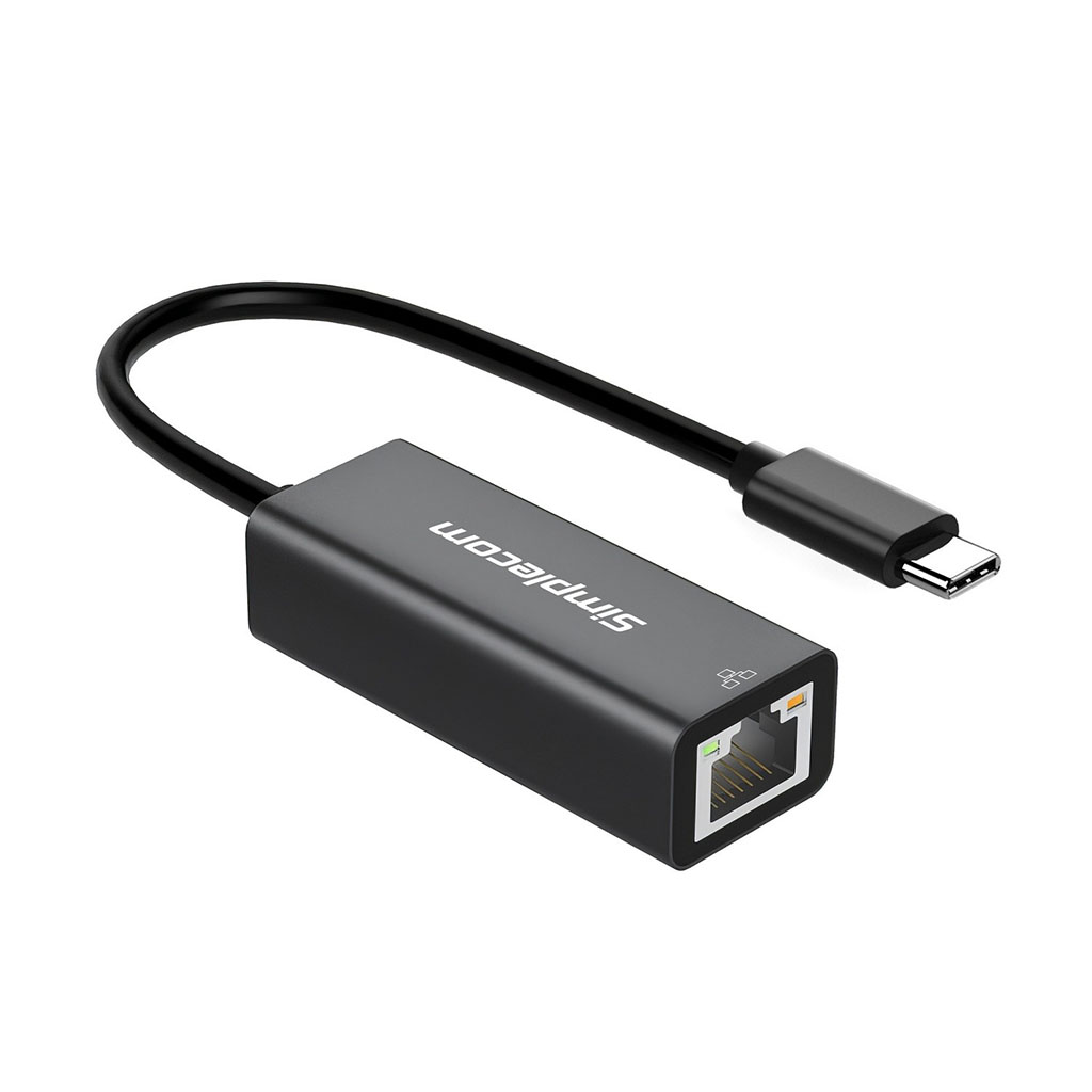 Simplecom NU314 SuperSpeed USB-C to Gigabit Ethernet Network Adapter ...