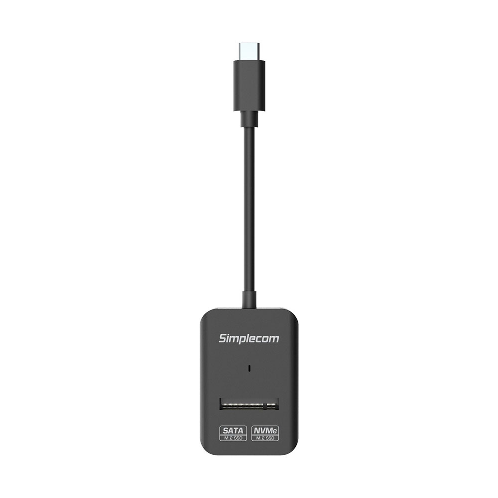 Simplecom SA506 NVMe/SATA Dual Protocol M.2 SSD to USB-C Adapter Converter - SA506 | Mwave