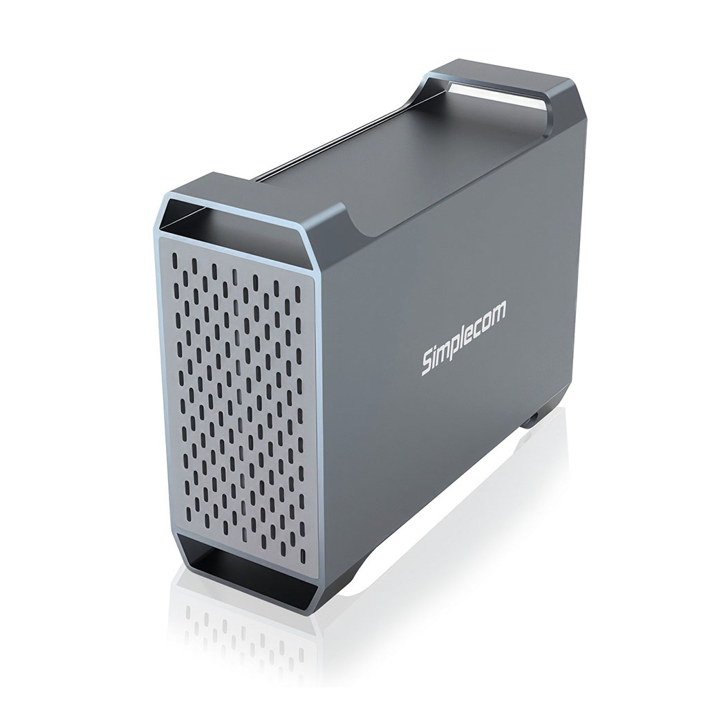 Simplecom SE482 SuperSpeed USB-C Dual Bay 3.5" SATA Hard Drive RAID ...