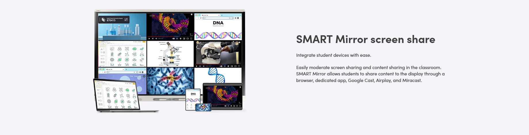 SMART Board MX Series 65" 4K UHD Interactive Display - Android - MX265 ...