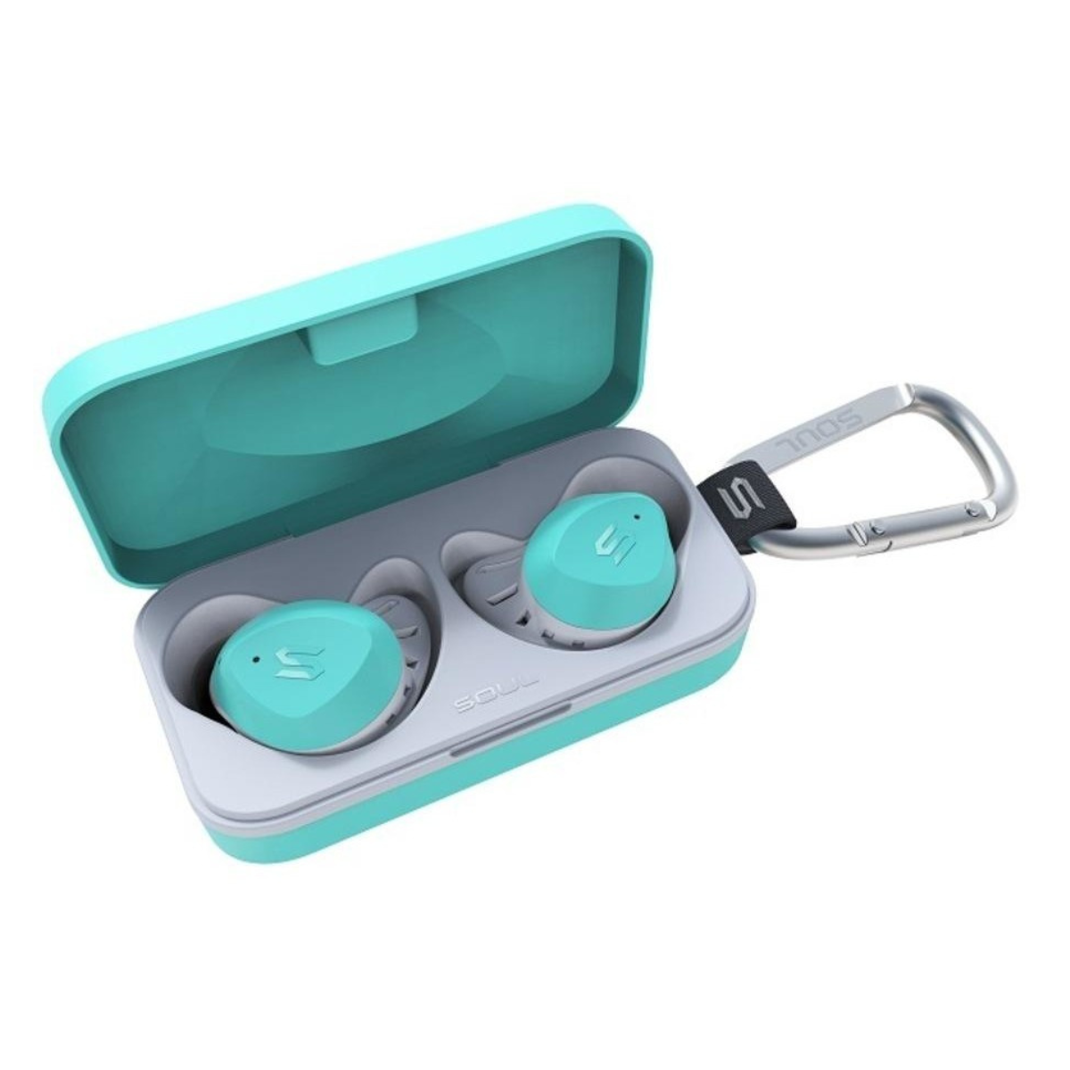 SOUL S-Fit - All-Conditions True Wireless Earphones - Teal - SS57TL | Mwave