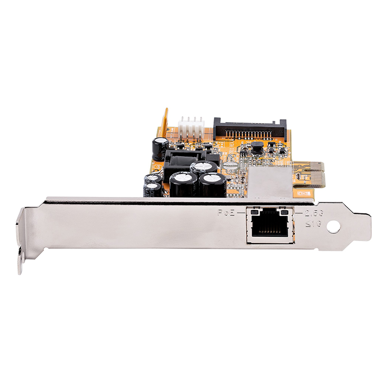 Startech Port Gbps Poe W Network Card Pcie Ethernet Card St Pexpse Mwave