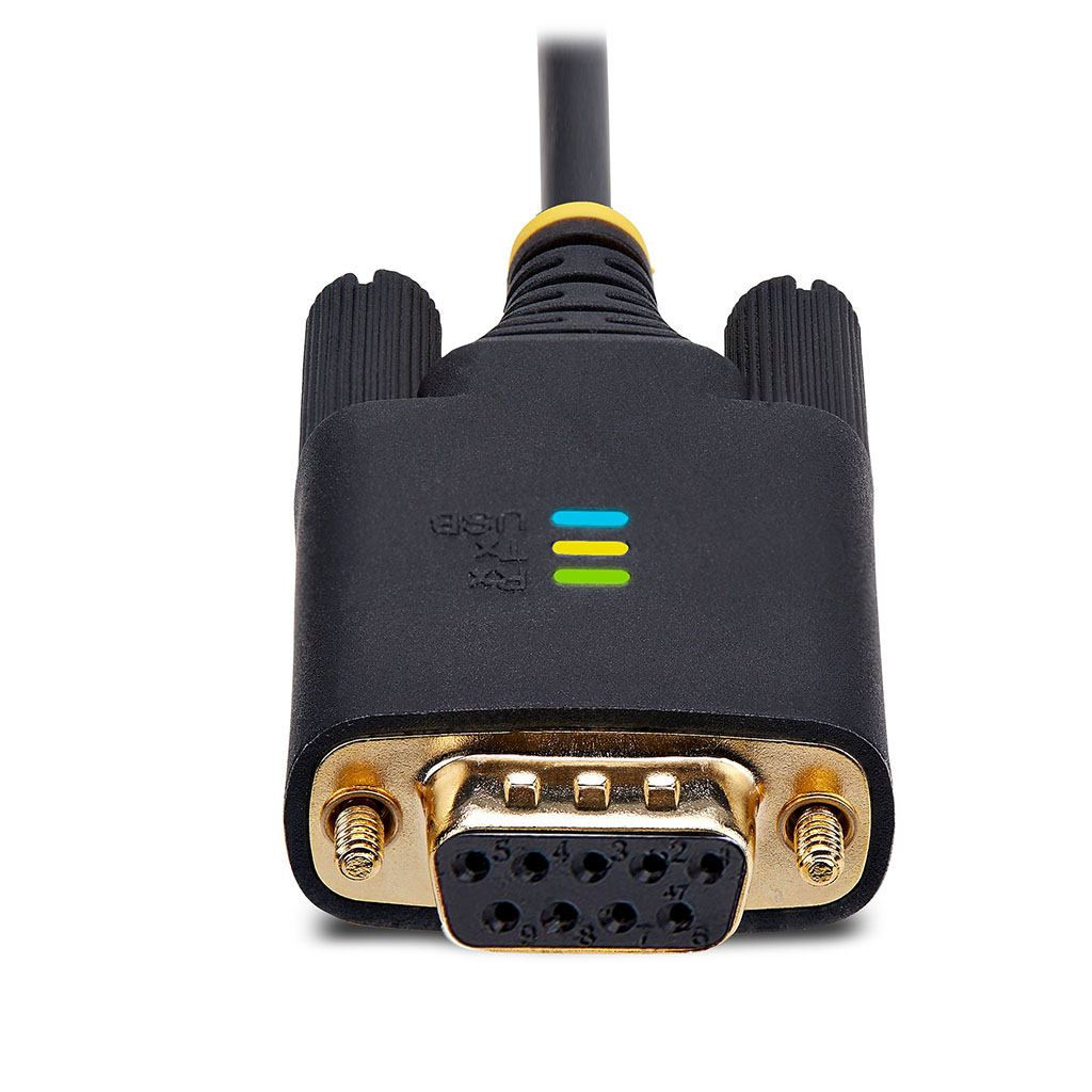StarTech 1m USB-A to Null Modem Serial Adapter Cable - 1P3FFCNB-USB-SERIAL | Mwave
