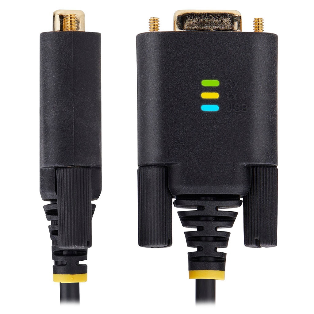 StarTech 1m USB-A to Serial Adapter Cable - 1P3FFCB-USB-SERIAL | Mwave