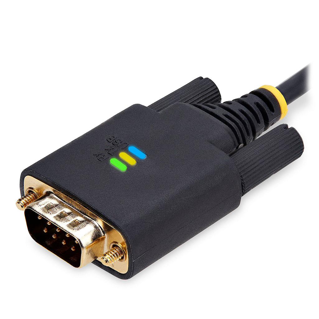 StarTech 1m USB-A to Serial Adapter Cable - 1P3FFCB-USB-SERIAL | Mwave