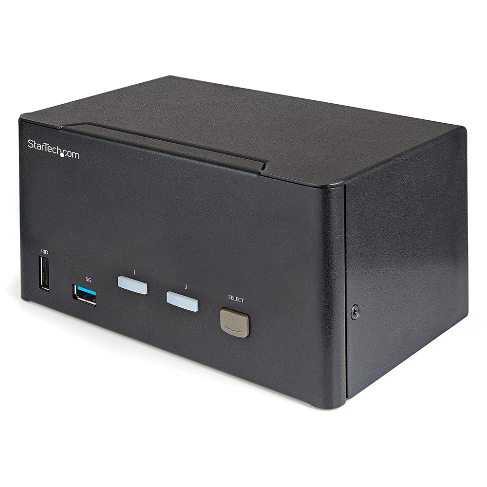 StarTech 2 Port Triple Monitor DisplayPort KVM Switch - SV231TDPU34K ...