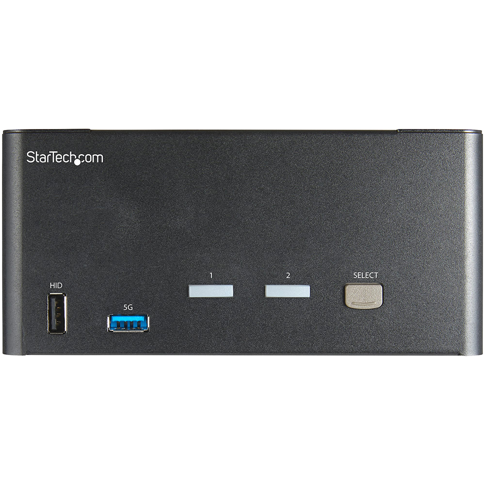StarTech 2 Port Triple Monitor DisplayPort KVM Switch - SV231TDPU34K ...