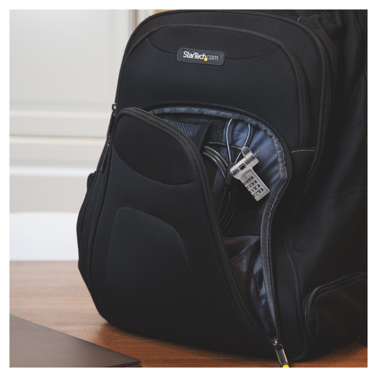 StarTech 2m Universal Security Cable Laptop Lock - UNIVC4D-LAPTOP-LOCK ...