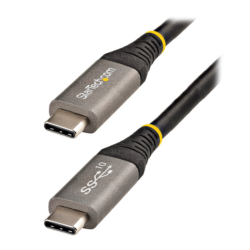 StarTech 1m USB-C 3.2 to USB-C 3.2 Cable w/ 100W/5A PD - USB31CCV1M | Mwave