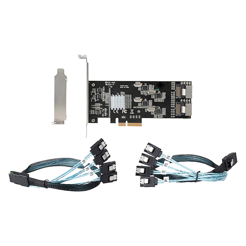 StarTech 8 Port SATA III PCIe Controller Card - 8P6G-PCIE-SATA-CARD | Mwave