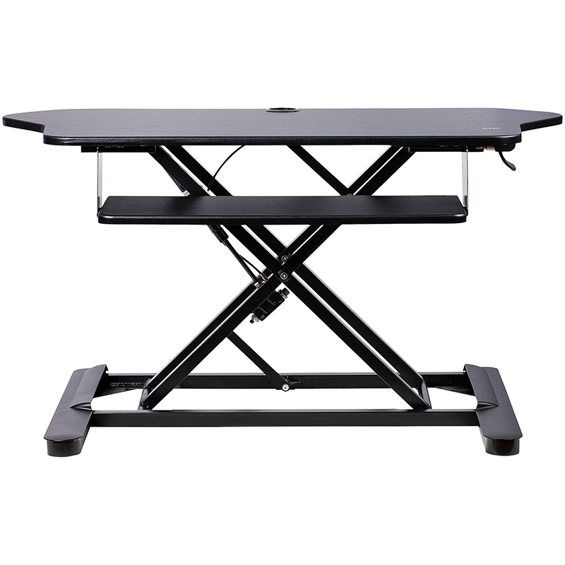 StarTech Corner Sit Stand Desk Converter - ARMSTSCORNR | Mwave