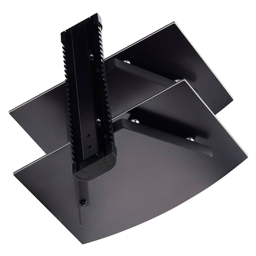 StarTech Dual Floating Wall-Mounted Adjustable AV Shelves - 2B-WALL ...