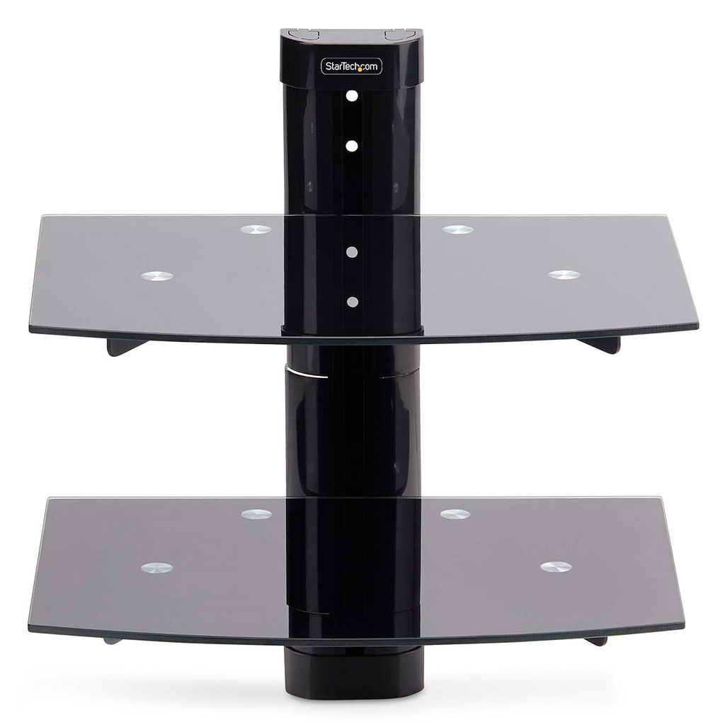 StarTech Dual Floating Wall-Mounted Adjustable AV Shelves - 2B-WALL ...