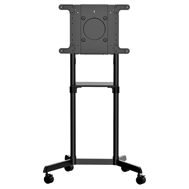 StarTech TV Trolley Cart with Shelf - 37"-70" Panels - MBLTVSTNDEC | Mwave
