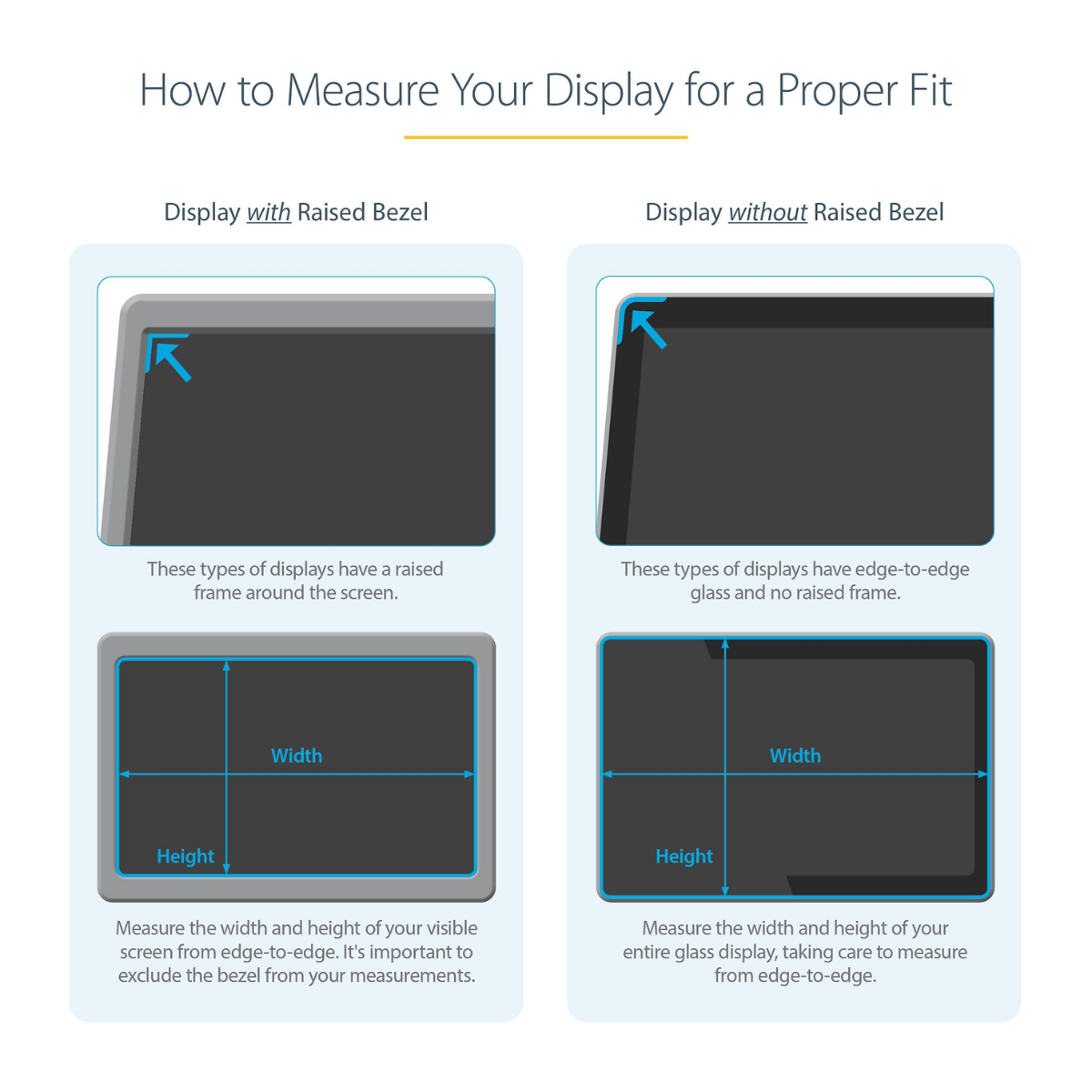 StarTech Privacy Screen Filter for 22" 16:9 Monitor - 2269-PRIVACY ...