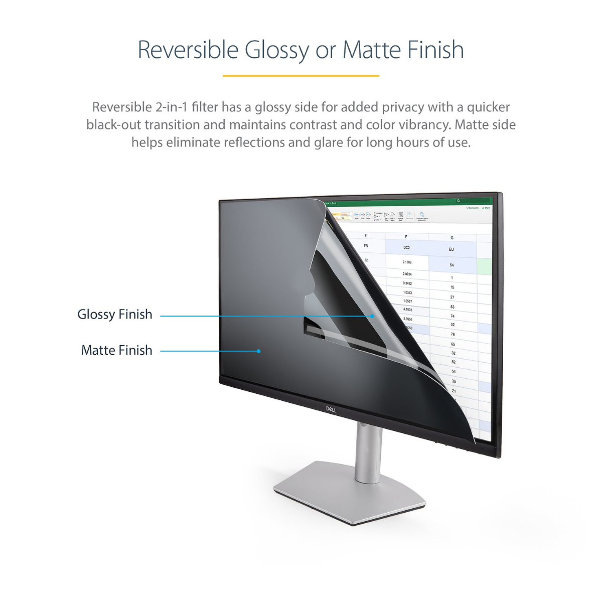StarTech Privacy Screen Filter for 28" 16:9 Monitor - 2869-PRIVACY ...