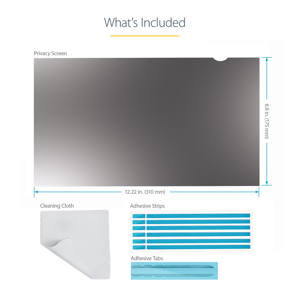 StarTech Reversible Privacy Screen for 14" Laptop - 14L-PRIVACY-SCREEN ...