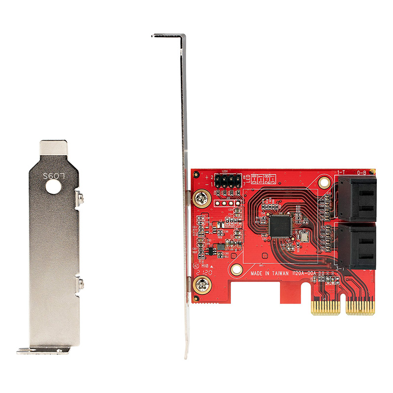StarTech 4 Port PCIe SATA Expansion Card - 4P6G-PCIE-SATA-CARD | Mwave