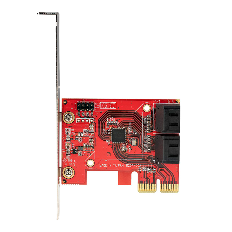 StarTech 4 Port PCIe SATA Expansion Card - 4P6G-PCIE-SATA-CARD | Mwave