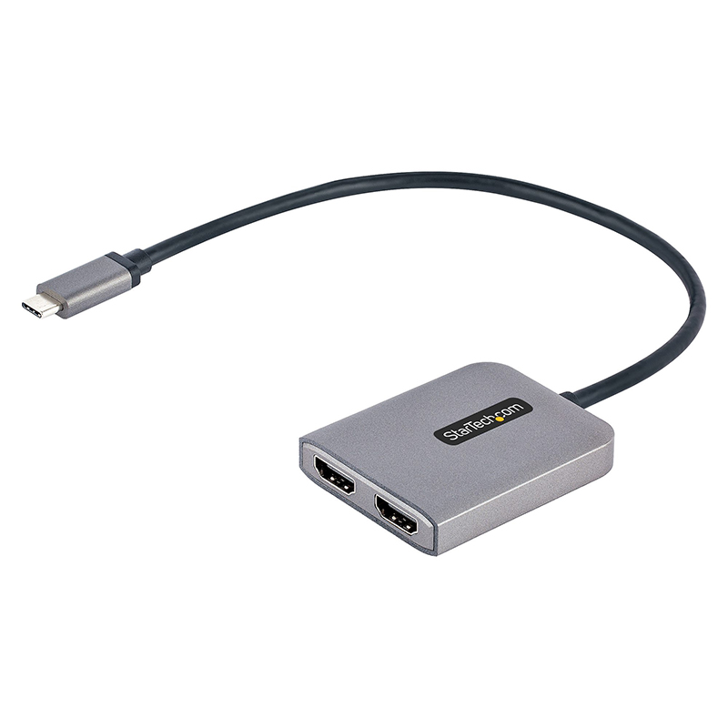 StarTech USB C To Dual K Hz HDMI MST Hub MST CD HD Mwave