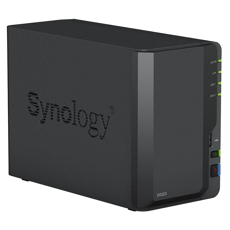Open Box - Synology DiskStation DS223 2-Bay Diskless NAS Realtek Quad-Core 2GB - DS223-OP | Mwave