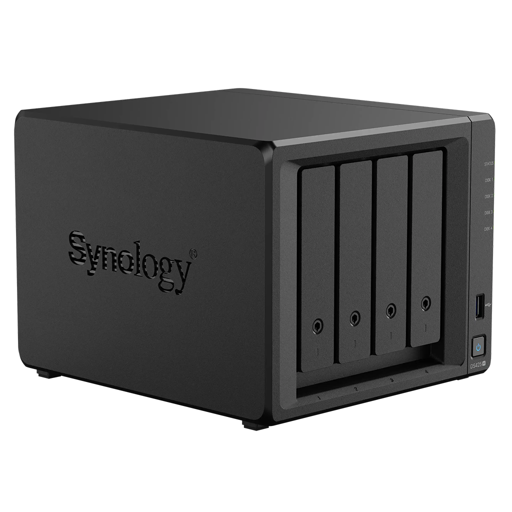 Synology DiskStation DS425+ 4-Bay 3.5" Diskless NAS Celeron CPU 2GB RAM ...