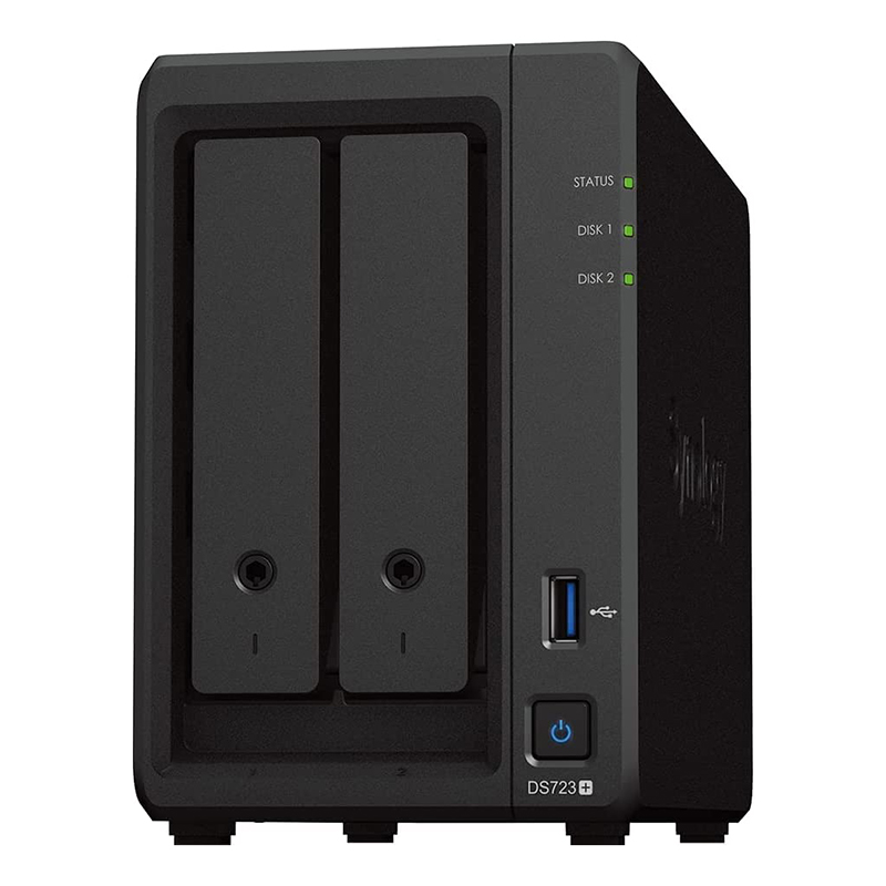Synology DiskStation DS723+ 2-Bay Diskless NAS Ryzen Dual-Core 2GB ...