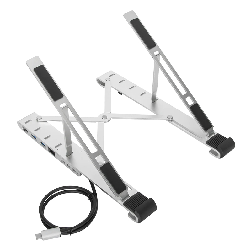 Targus Portable Laptop Stand with Integrated Multiport Dock ...