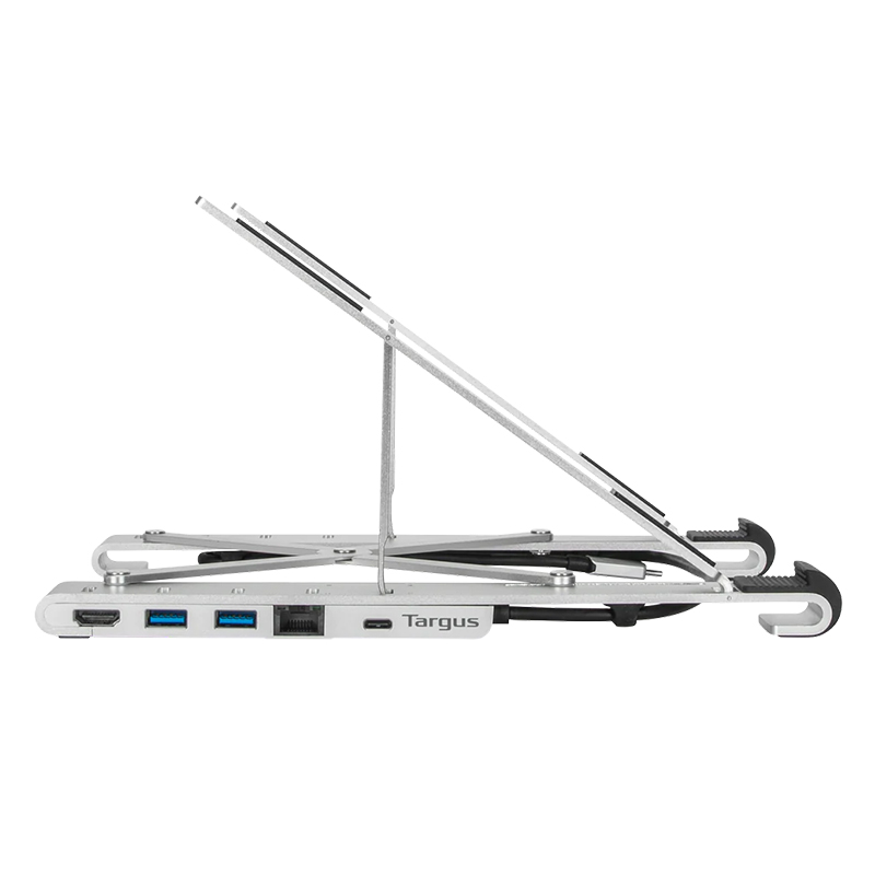 Targus Portable Laptop Stand with Integrated Multiport Dock ...
