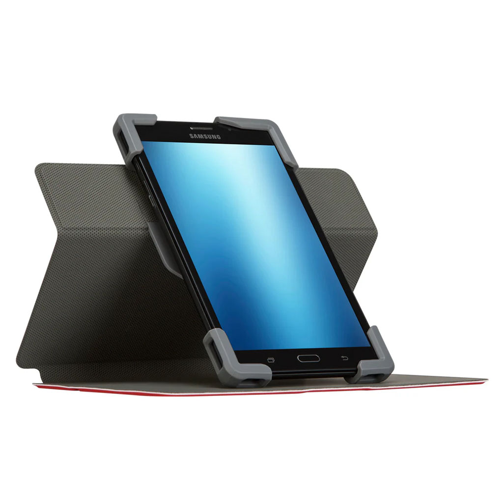 Targus SafeFit Rotating Universal Tablet Case 7-8.5" - Red - THZ78403GL ...