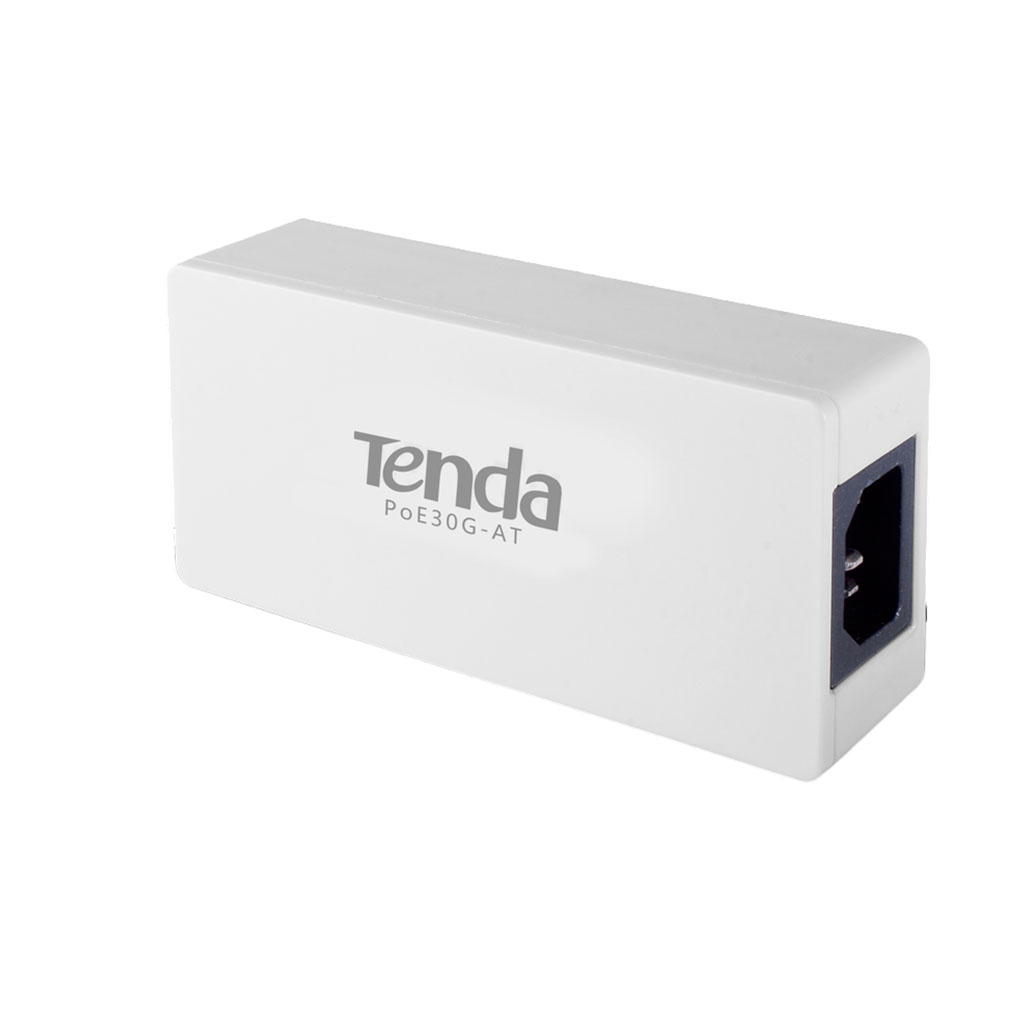 Tenda PoE30G-AT Gigabit PoE+ injector - PoE30G-ATv3.0 | Mwave